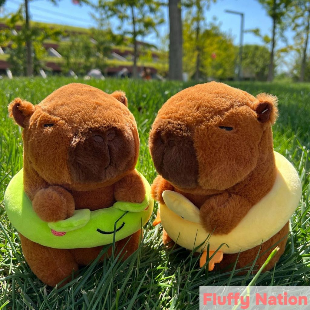 23 CM Cute Capybara Plush Toys Capibara Stuffed Toys Anak Patung Comel ...