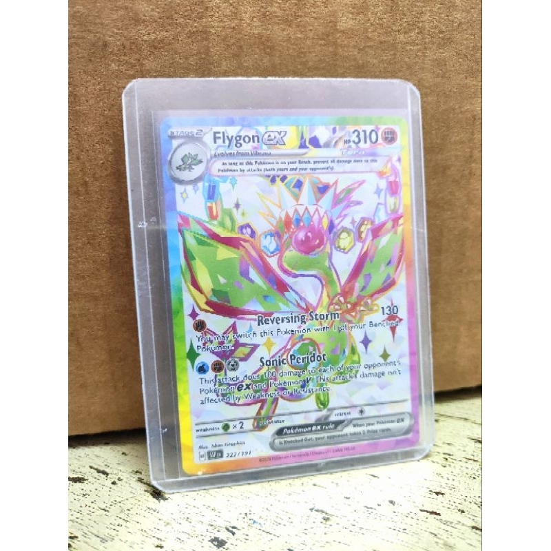Surging Sparks | Flygon ex FA - Pokemon TCG Scarlet & Violet | SSP 222/ ...