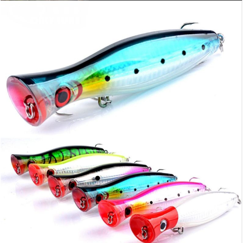 120mm BIG POPPER SURFACE WATER FISHING LURE (41g) | Shopee Malaysia