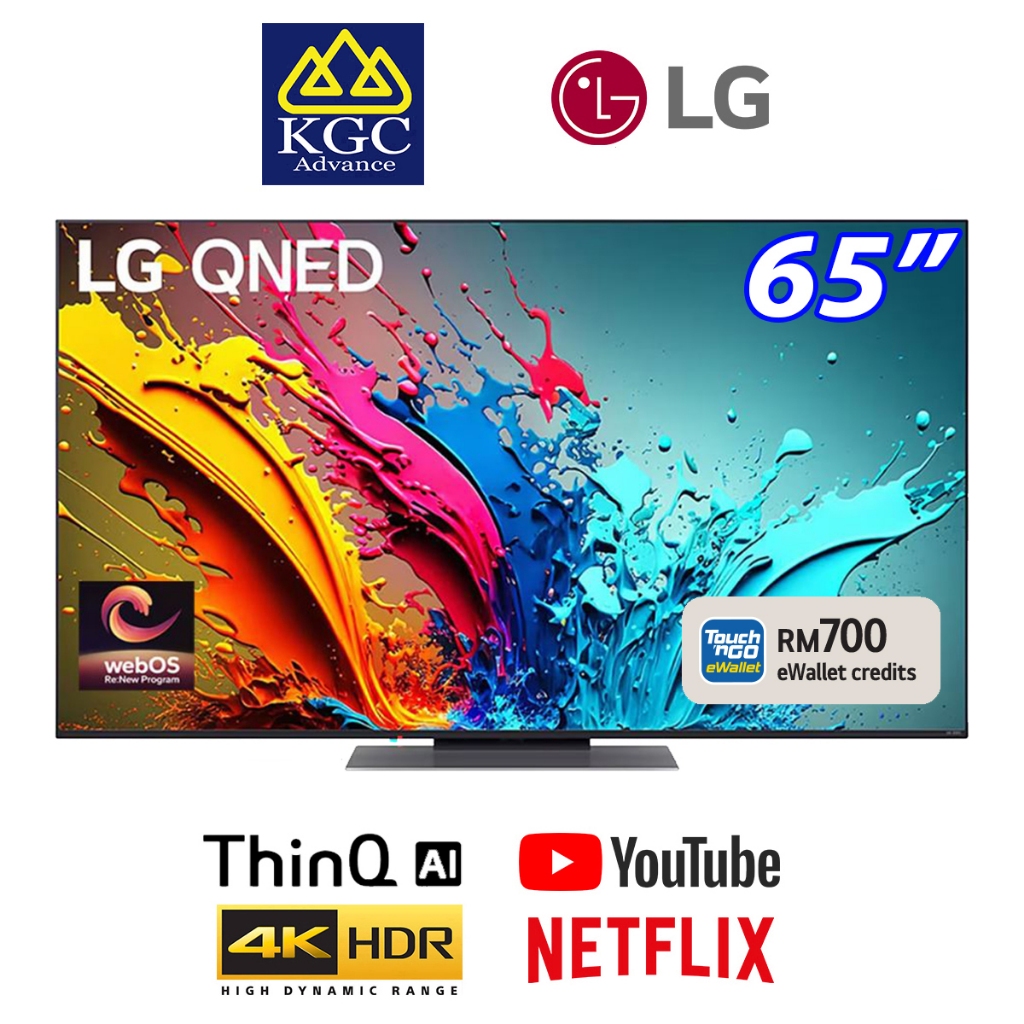 [Free Ship] LG 65" QNED86 65QNED86TSA Full-Array LED AI Smart TV 120Hz ...