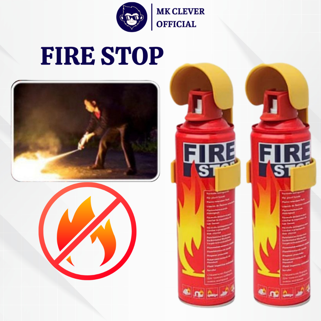 [1000ML] Fire Extinguisher Pemadam Api Safety Fire Extinguisher Car ...
