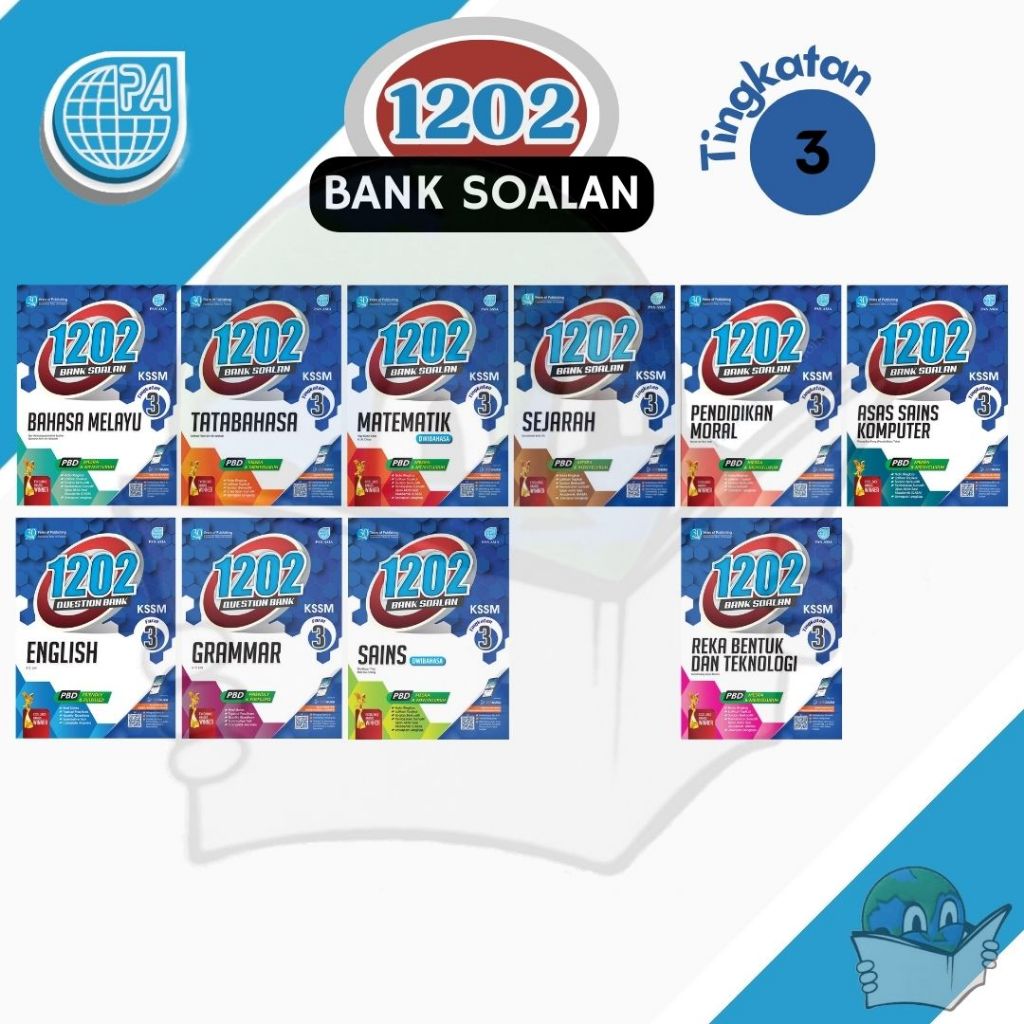 Buku Latihan 1202 Bank Soalan KSSM Tingkatan 3 - BM/Tatabhs/English ...