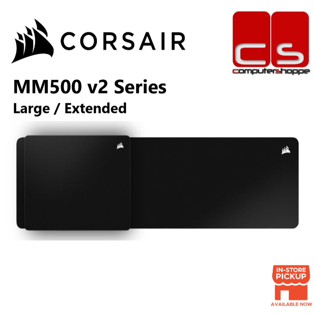 Corsair MM500 v2 Series Hybrid Cloth Gaming Mouse Pad - Large/Extended ...