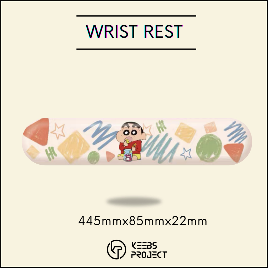 [READY STOCK] Shin Chan Capybara Cute Memory Foam Wrist Rest ...