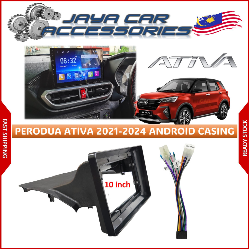 Perodua Ativa 10 inch 2021 - 2023 Full Cover Casing High Spec / Low ...