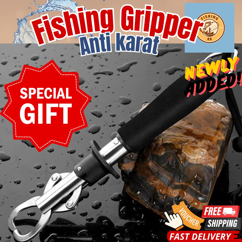 【FISHING GRIPPER】Fish Lip Grip / Fish Controller/stainless steel fish ...