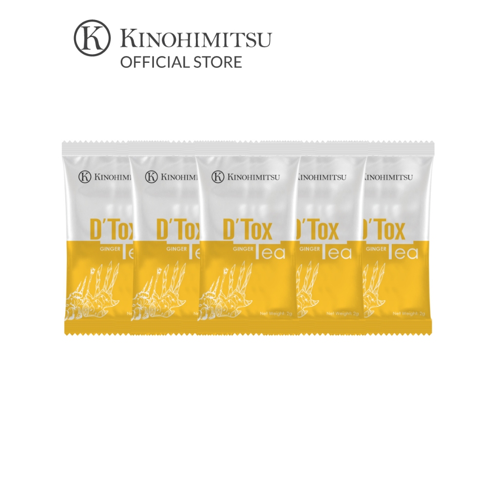 [Pek Percubaan] Kinohimitsu Detox Tea Ginger (5s) -Tiada Kotak ...