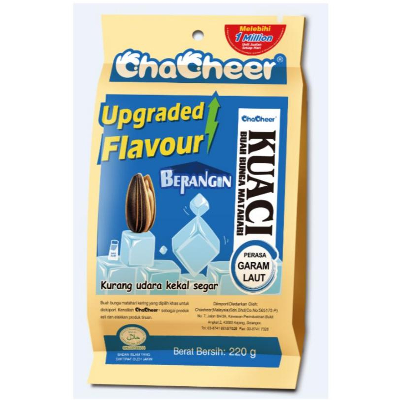 ChaCheer Kuaci Rasa Garam Laut (220g) | Shopee Malaysia
