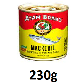Ayam Brand mackerel in tomato sauce 230g | Shopee Malaysia