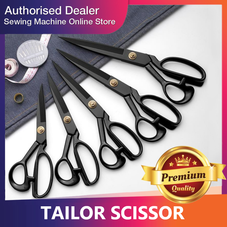 🔥READY STOCK🔥 Tailor Scissor Size 9 10 11 / Gunting Kain / Fabric ...