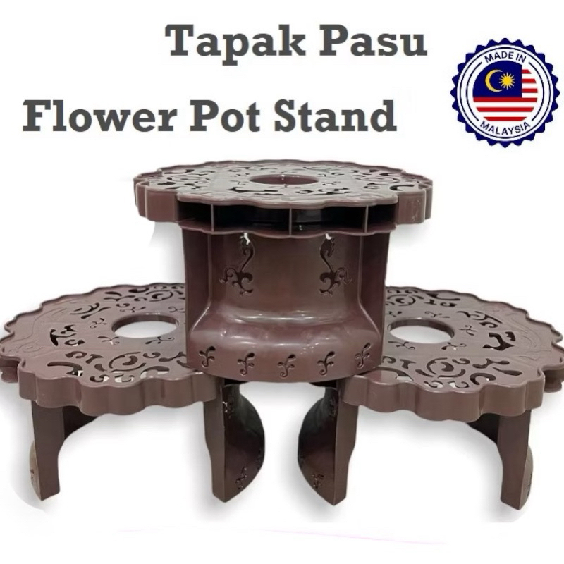 Flower Pot Stand Stand Pasu Tapak Pasu Kaki Pasu Flower Pot Kaki Alas ...