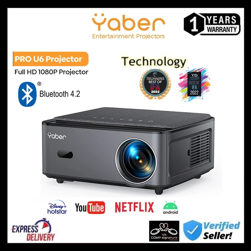 YABER PRO U6 Projector ( CBK01242 ) | Shopee Malaysia
