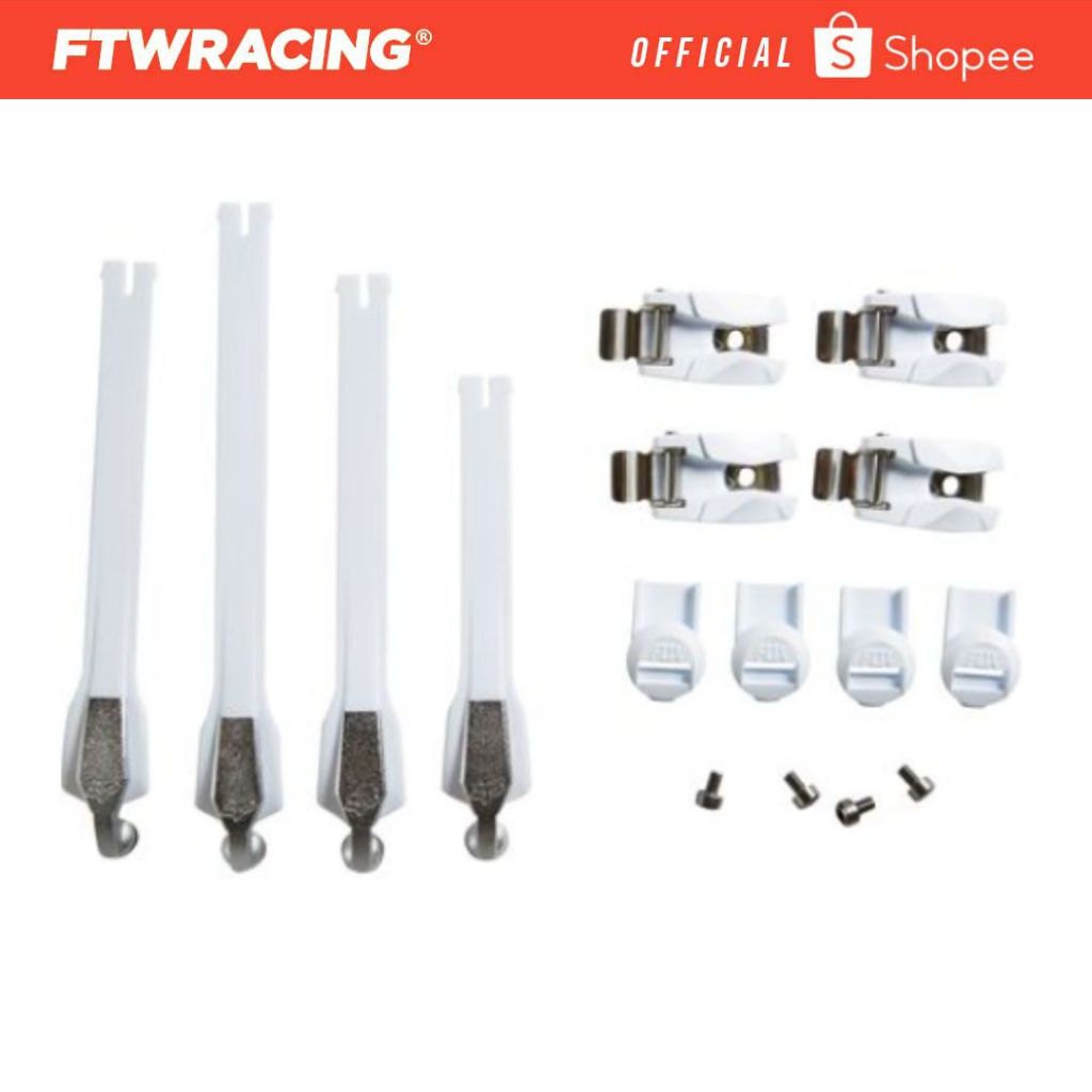 FOX INSTINCT STRAP KIT WHITE/SILVER (8PC) | Shopee Malaysia