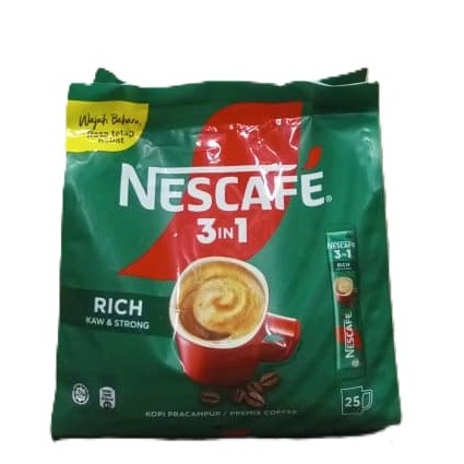 Nescafe 3in1 Rich/Mild 18gx25s/pack | Shopee Malaysia