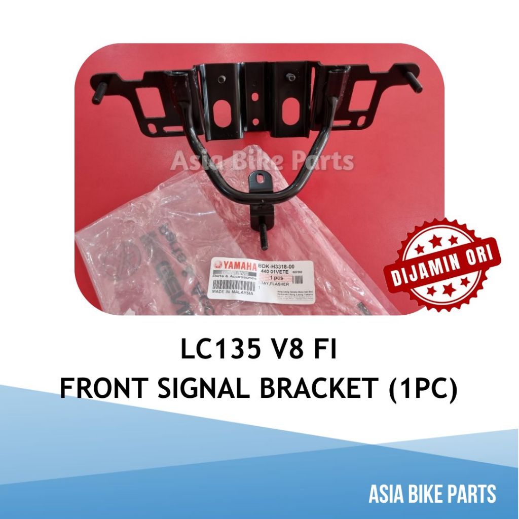 Yamaha Original LC135 V8 FI Front Flasher Stay / Bracket Signal Lampu ...