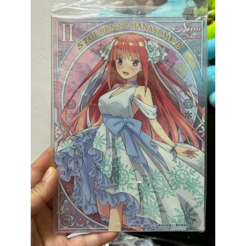 The Quintessential Quintuplets Nino Nakano Bride Acrylic Panel Anime ...