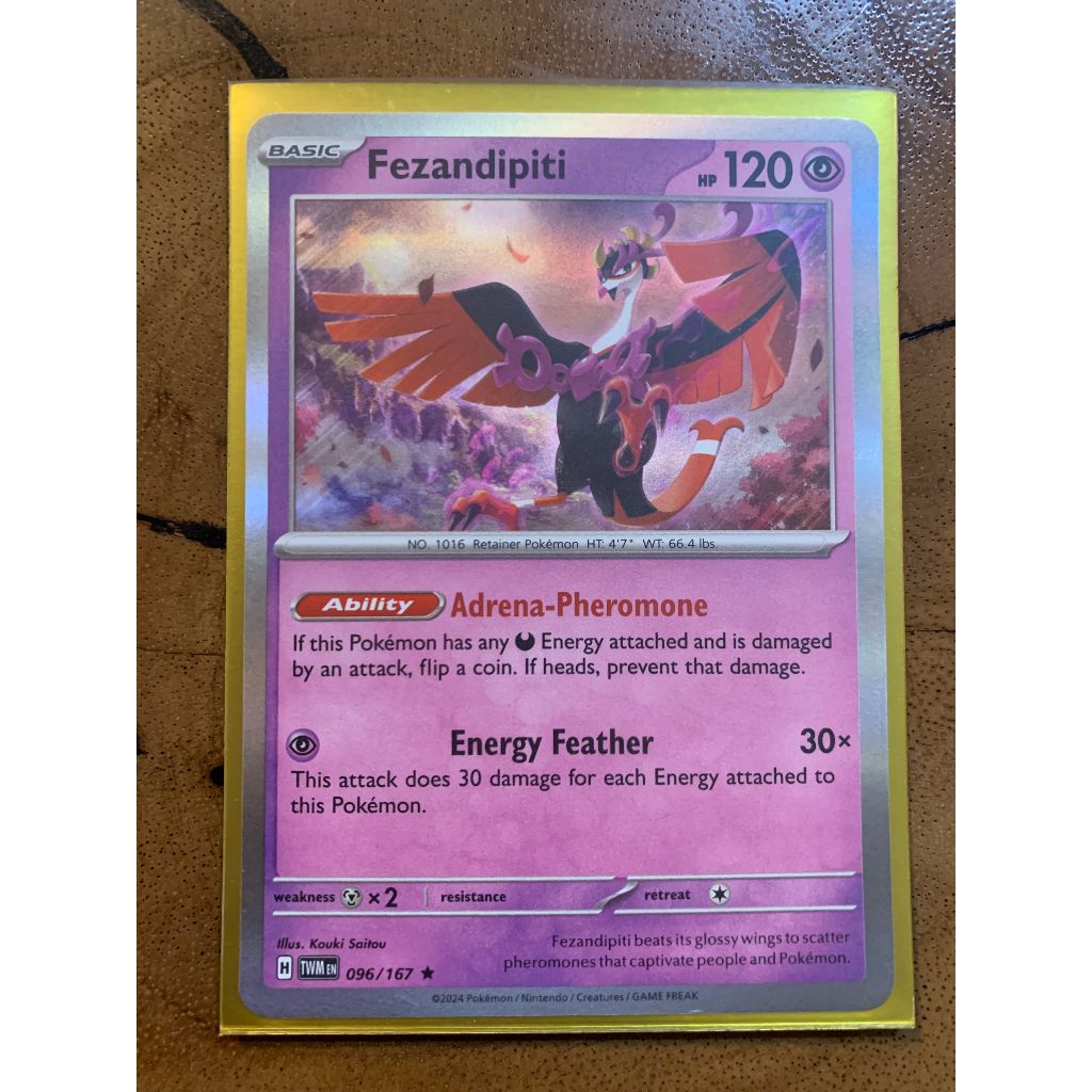 Fezandipiti 096/167 Pokemon TCG | Shopee Malaysia