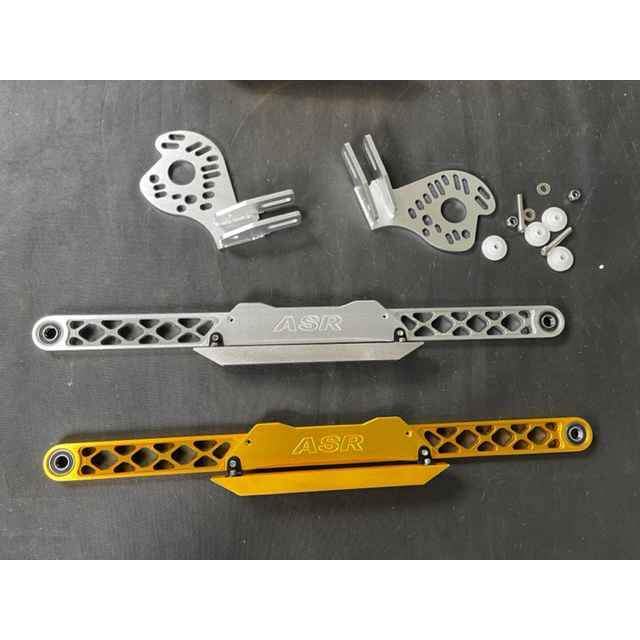 ASR HONEYCOMB ARROW SILVER Subframe bar THICKNESS 15MM SAGA ISWARA BLM ...