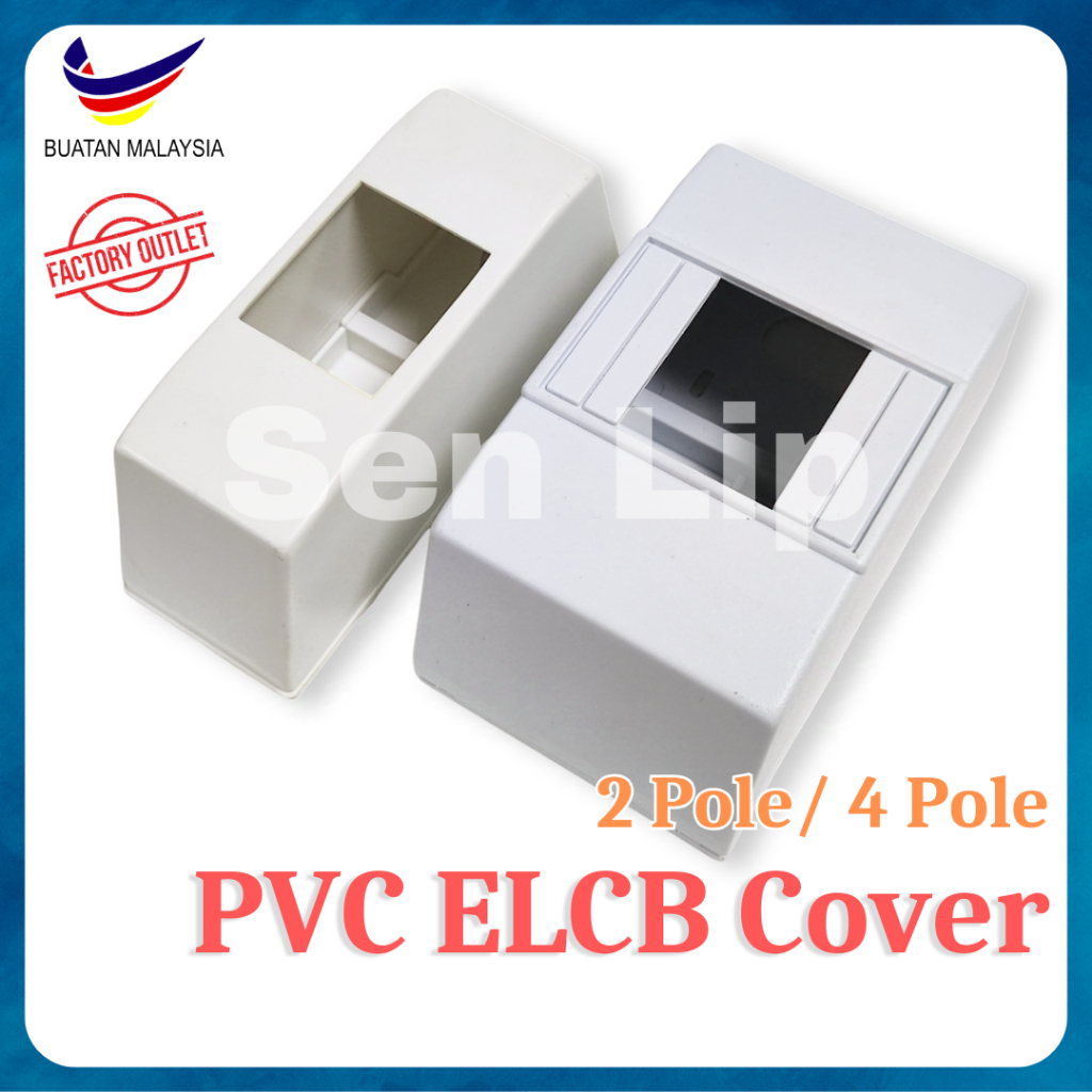 PVC ELCB Cover (2 Pole / 4 Pole) / Enclosure Box | Shopee Malaysia