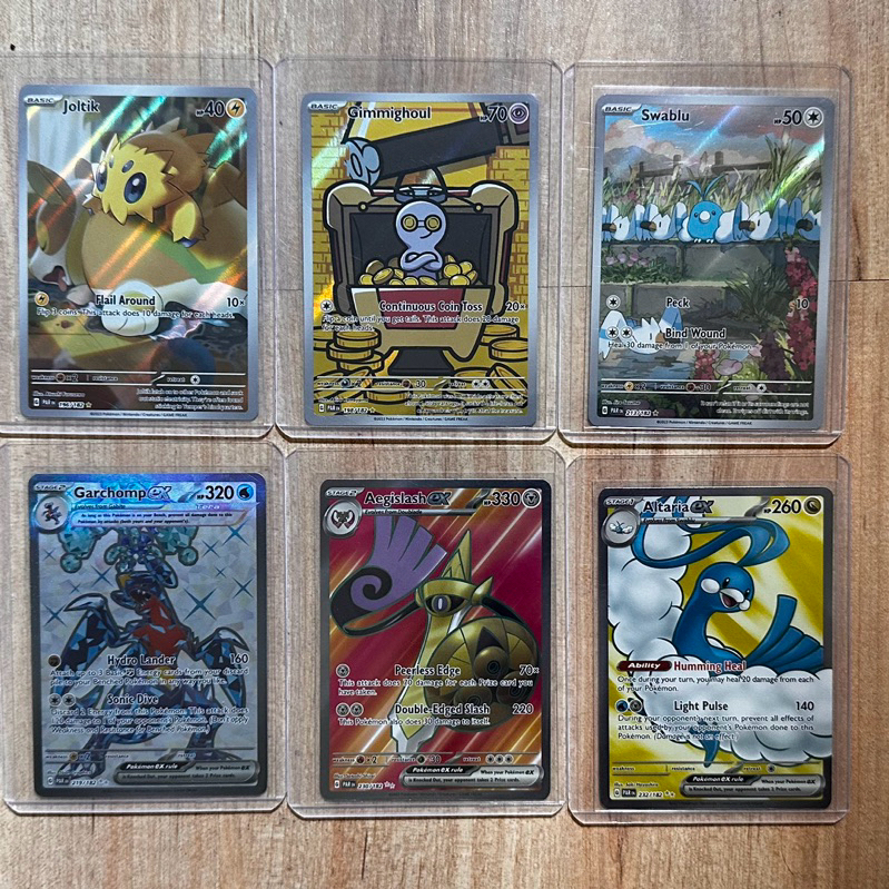 Pokemon TCG Paradox Rift Scarlet and Violet Illustration Rares | Shopee ...