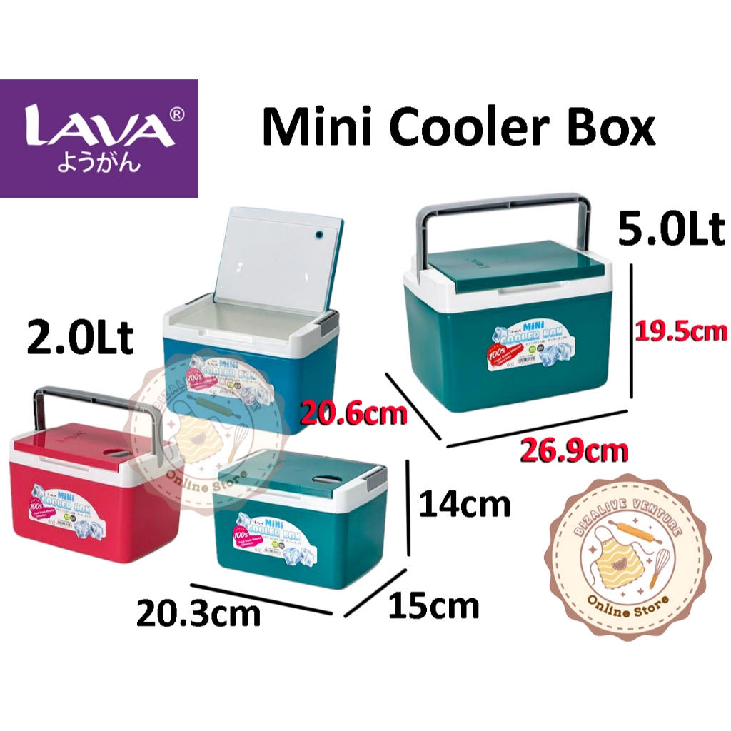 (2Lt & 5Lt) Lava Mini Ice Bucket | Mini Cooler box |Ice Box | Picnic ...