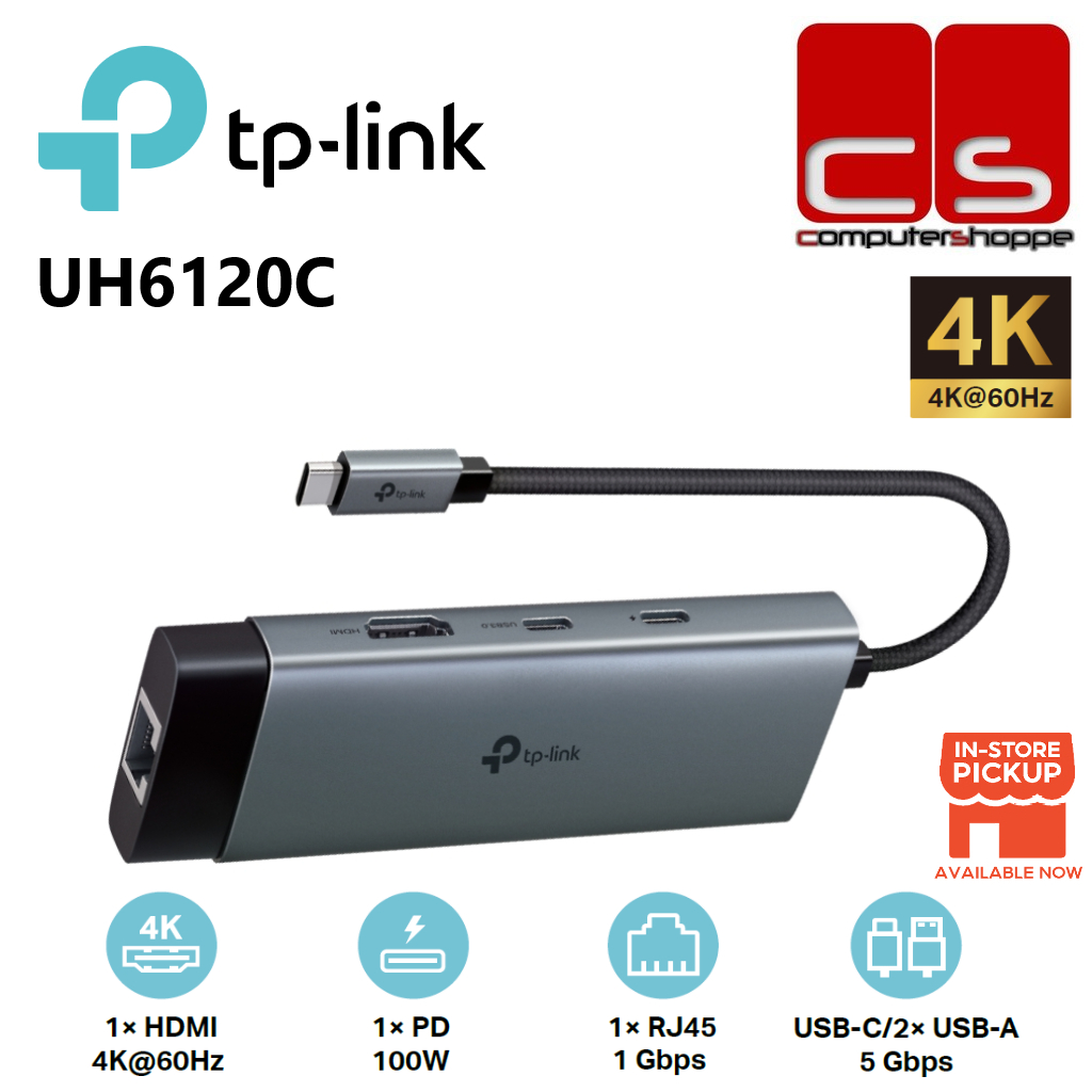 TP-Link UH6120C USB Type-C 6-Port Hub | Shopee Malaysia