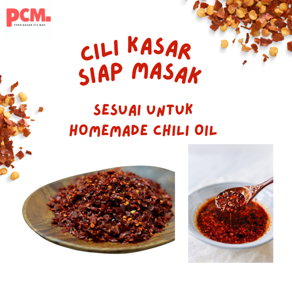 Cili Kasar Siap Masak (Sesuai untuk homemade chili oil) / Cooked Chili ...