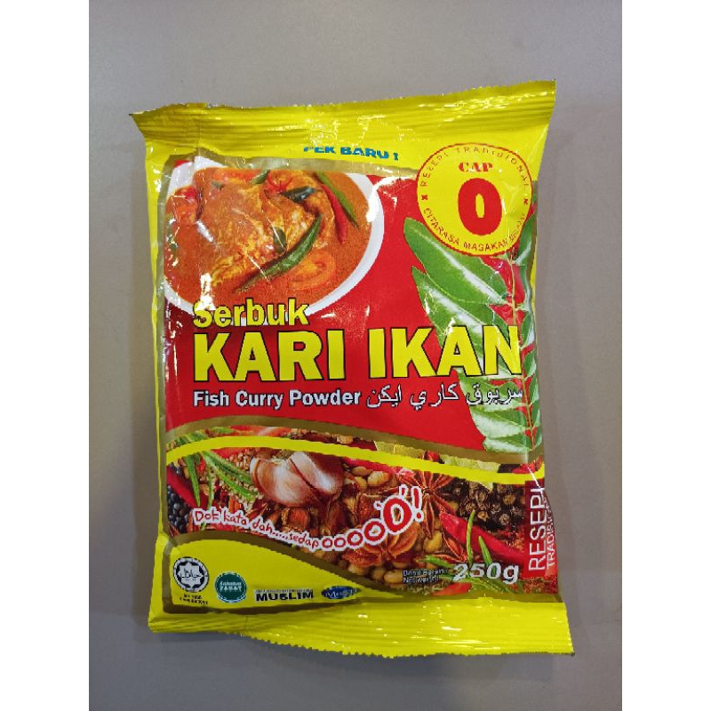 Serbuk Kari Ikan 250g || Fish Curry Powder 250g | Shopee Malaysia