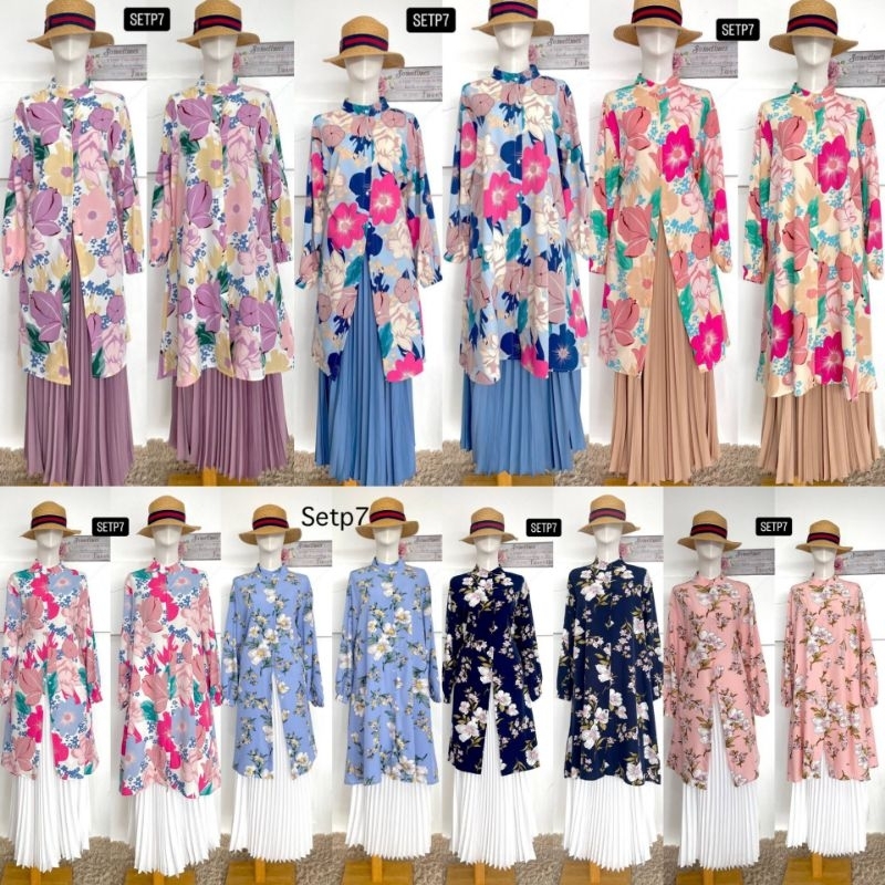BLOUSE LABUH P7 | BLOUSE LABUH | BLOUSE BUTANG | LONG BLOUSE | BLOUSE ...