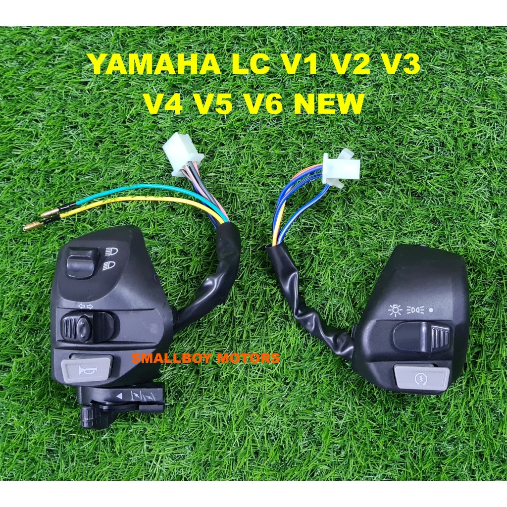 YAMAHA LC135 V1 V2 V3 V4 V5 V6 NEW LEFT RIGHT HANDLE SWITCH ON OFF ...