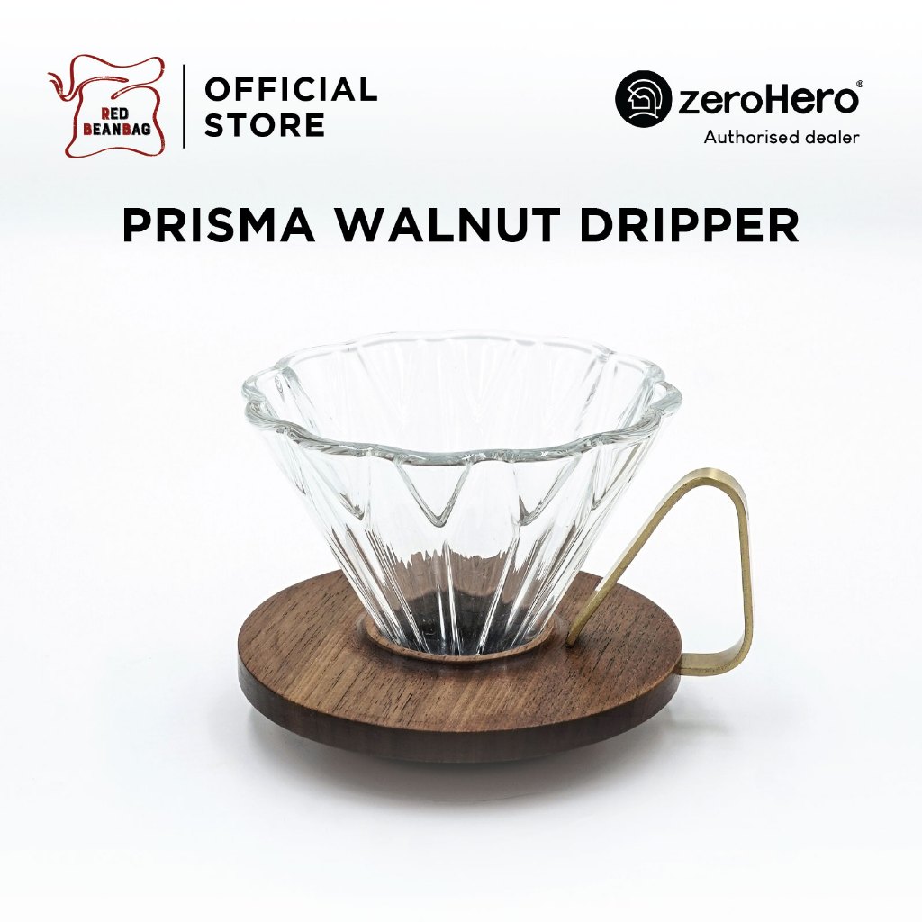 ZeroHero Hero Prisma Walnut Dripper - Hero Coffee Brewing Device | Shopee Malaysia