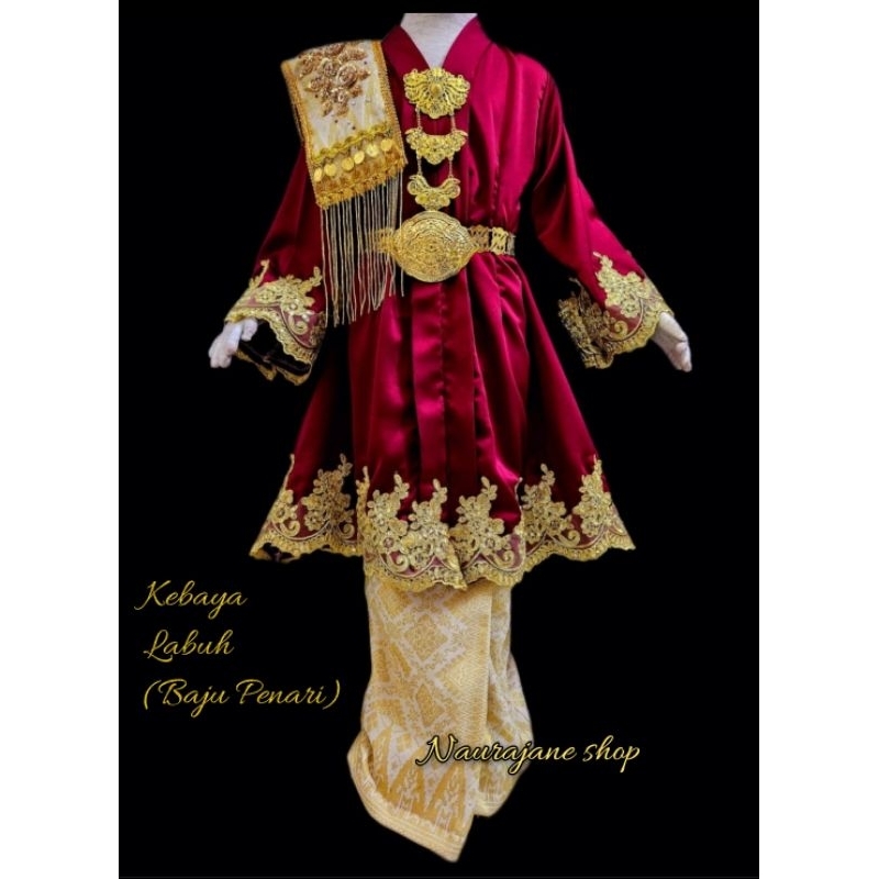 KEBAYA LABUH TRADISIONAL RIAU SONGKET . BAJU PENARI | Shopee Malaysia