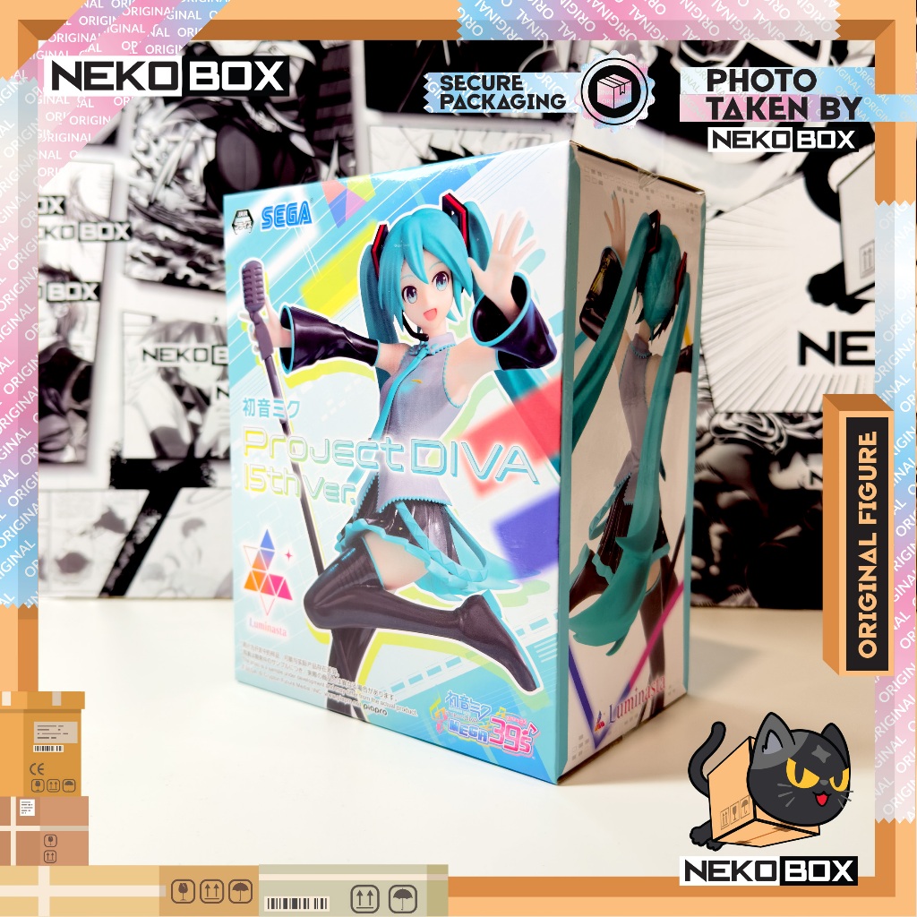 Original Figure Sega Luminasta Hatsune Miku Project DIVA MEGA39's Hatsune Miku Project DIVA 15th ...