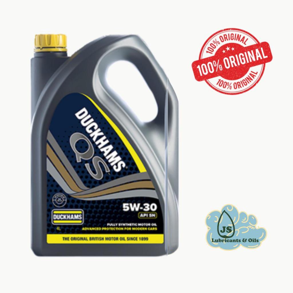 JSO 100% Original DUCKHAMS QS FULLY SYNTHETIC ENGINE OIL 5W-30, SL/CF ...