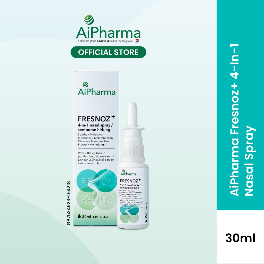 AiPharma Fresnoz+ 4-In-1 Nasal Spray (30ml) | Shopee Malaysia