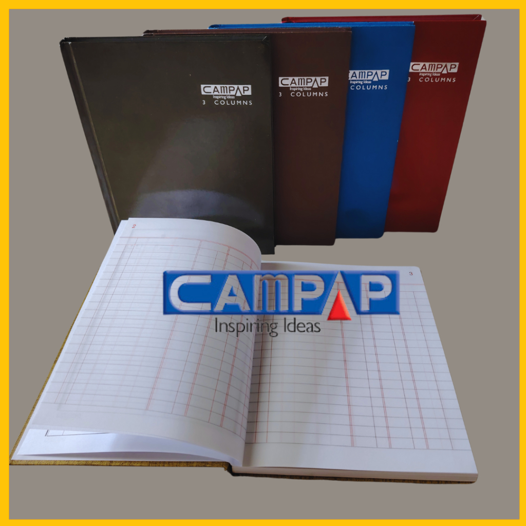 (Clearance stock) Campap Premiun 3 Columns F5 foolscap Account Book ...