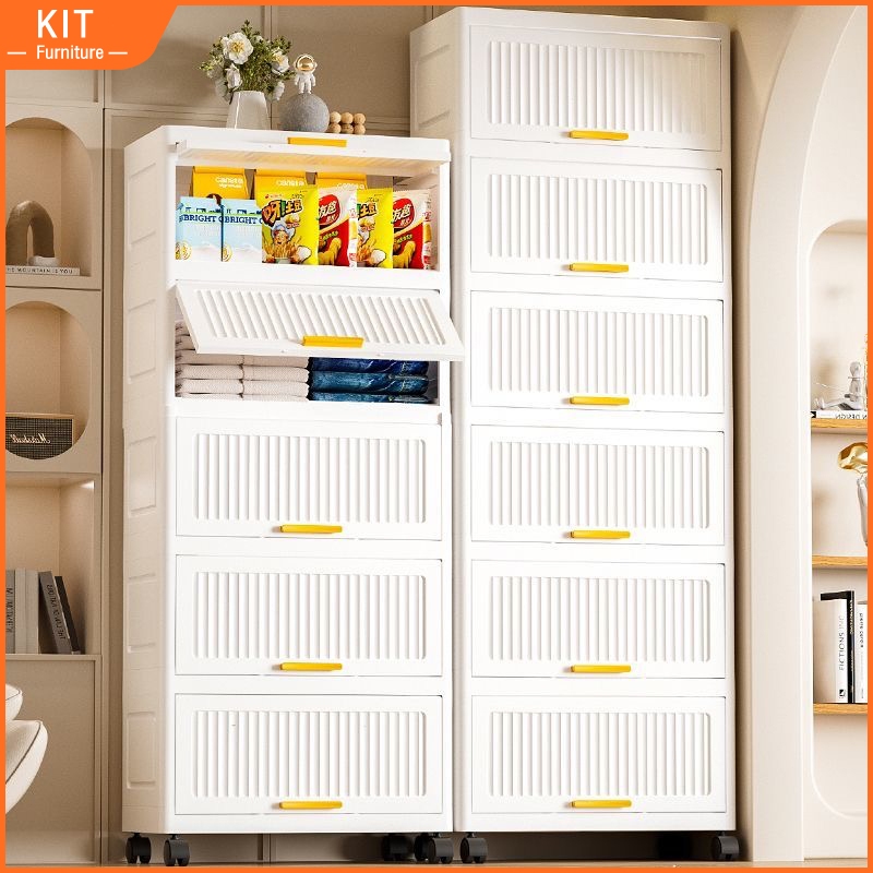 KIT 32-70cm Durabox Cabinet Drawer Flip Top Storage Plastic Wardrobe ...