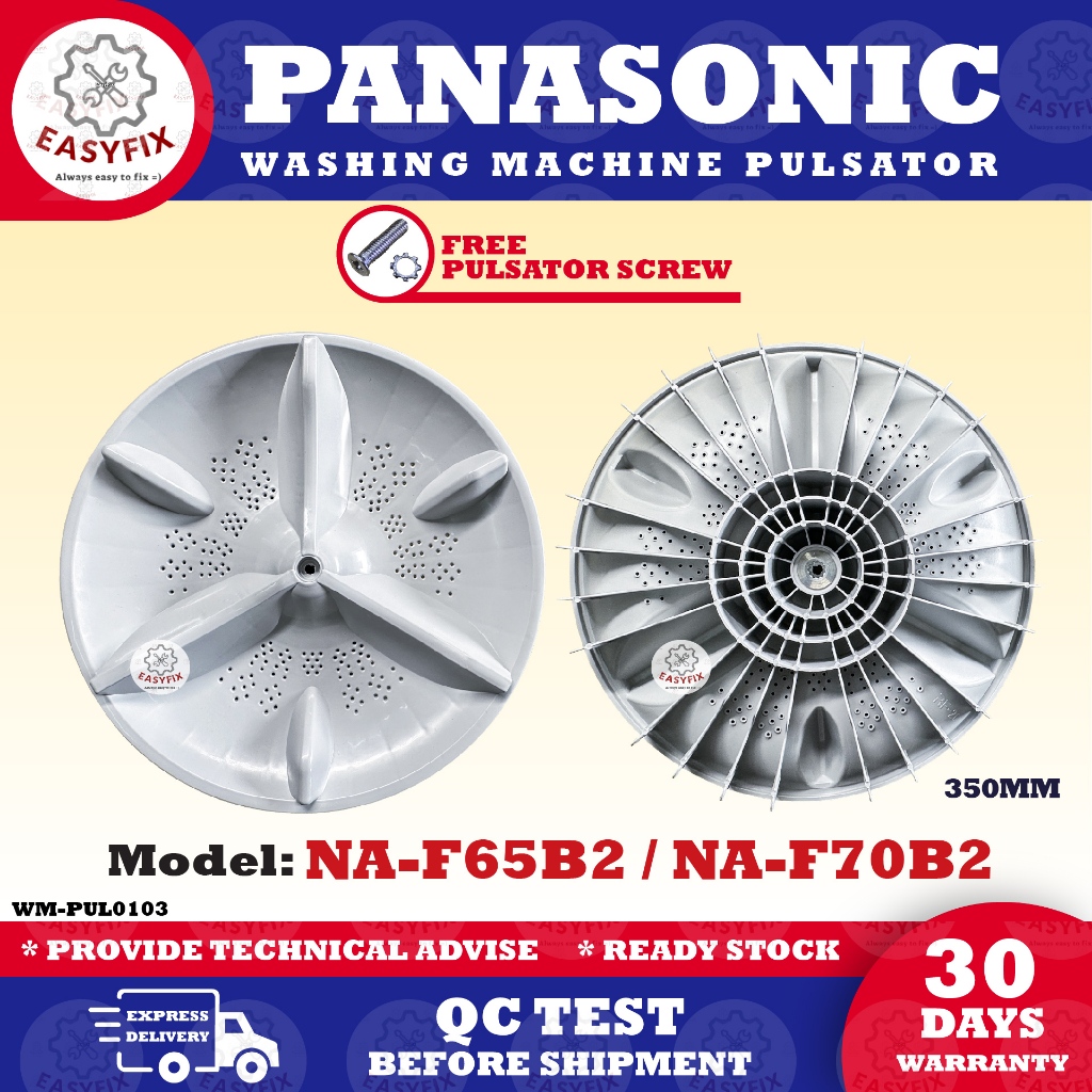 NA-F65B2 / NA-F70B2 PANASONIC WASHING MACHINE PULSATOR PINGGAN MESIN BASUH NAF65B2 NAF70B2 ...
