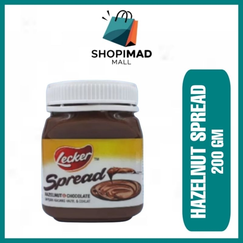 [200GM] LECKER HAZELNUT & CHOCOLATE SPREAD | HAZELNUT CHOCOLATE SPREAD ...