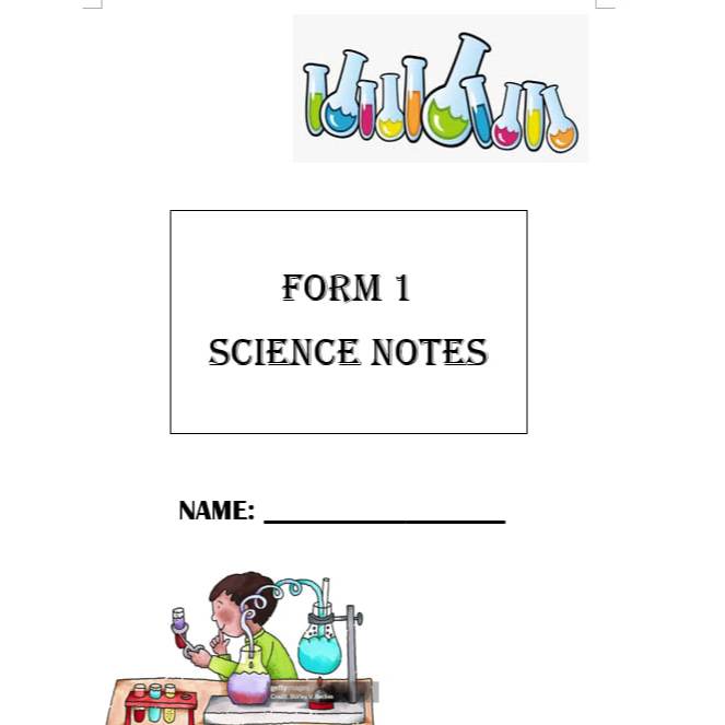 FORM 1 SCIENCE NOTES/ PPT FORM SCIENCE NOTES/ UASA/ NOTA SAINS ...