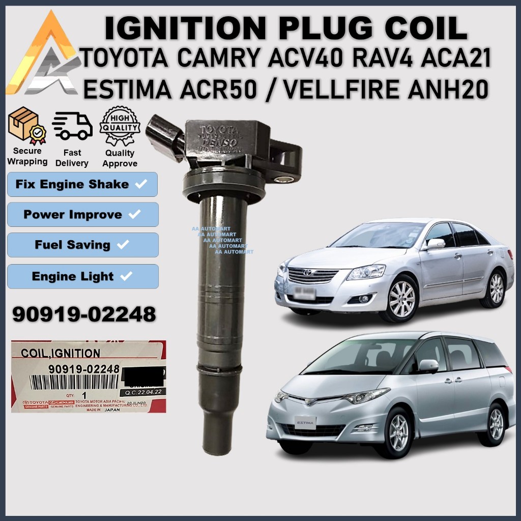 TOYOTA CAMRY ACV40 / RAV4 ACA21/ESTIMA ACR50 / VELLFIRE ANH20 ...
