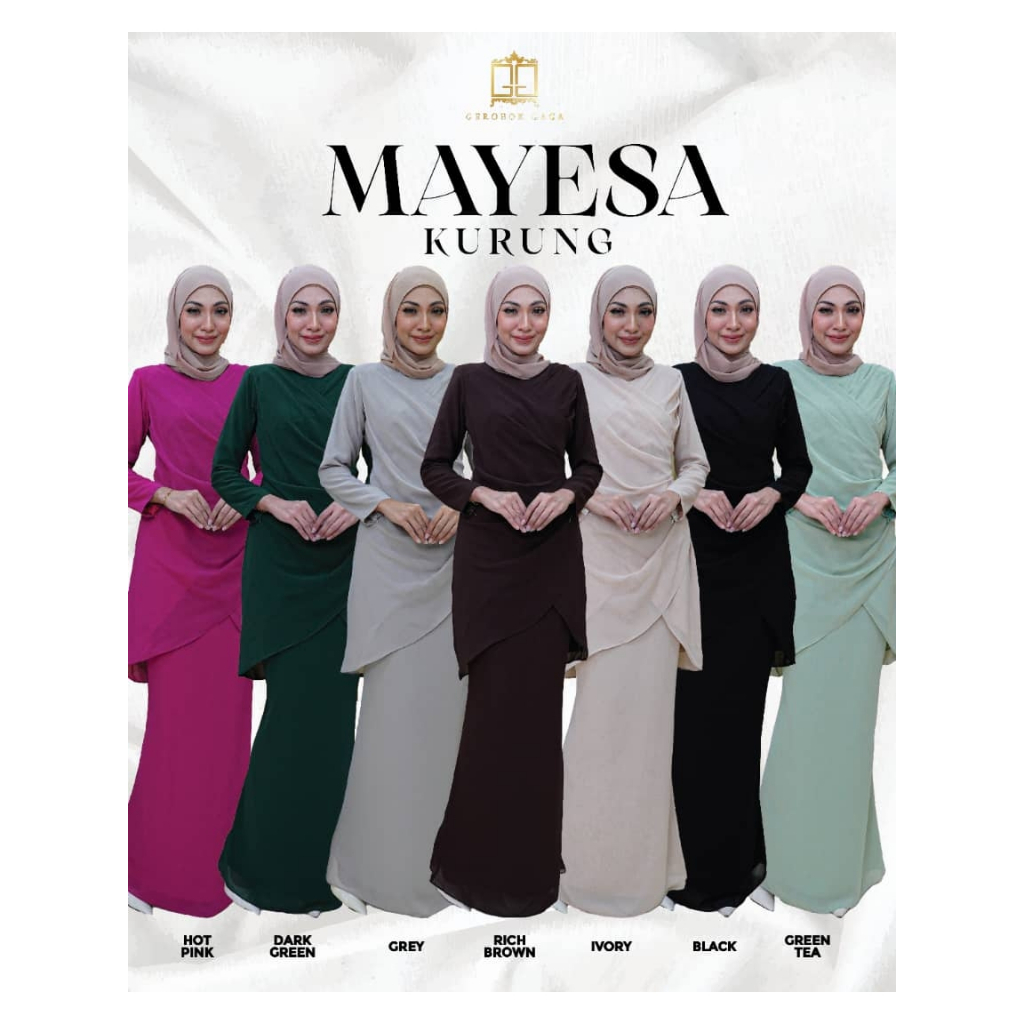 MAYESA KURUNG (Sila PM Admin sebelum order) | Shopee Malaysia