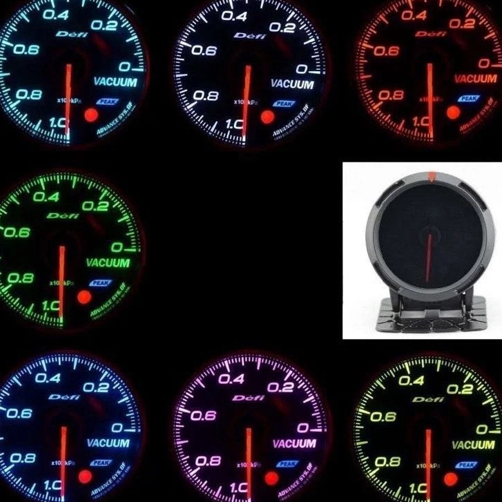 💥READY STOCK💥 DEFI 255 ADVANCE (SHORT METER) METER WITH SENSOR (WATER ...