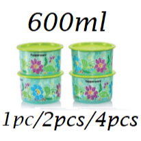 *4pcs*Tupperware Batik One Touch Topper Junior 600ml OT | Shopee Malaysia
