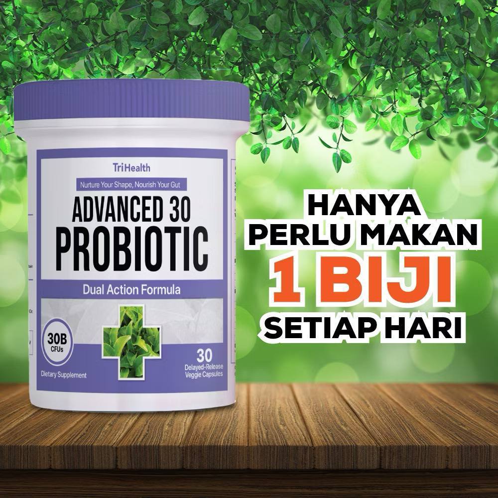 ORIGINAL HQ* TRIHEALTH PROBIOTIC (30CAPSUL) | Shopee Malaysia