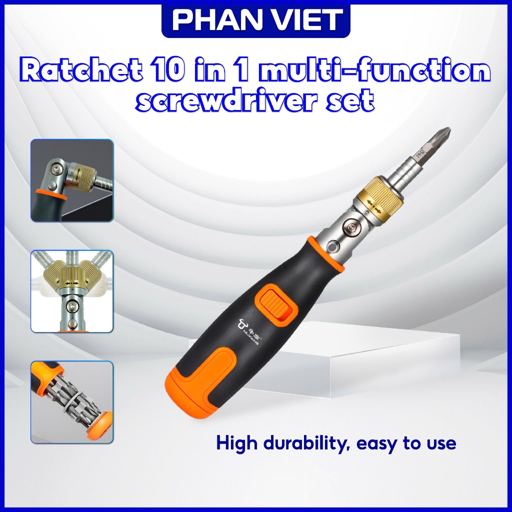 10 in 1 Ratchet Screwdriver Set Multi Screwdriver Tool All in One ...