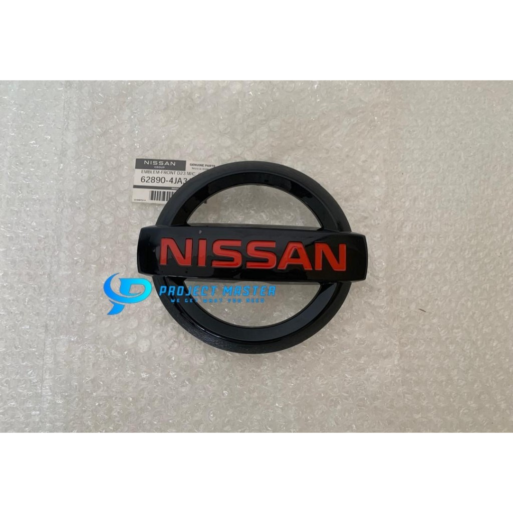 ORIGINAL NISSAN NAVARA NP300 D23 PRO X MC FRONT GRILLE LOGO EMBLEM GRILLE LOGO TANGKI SALOON ...