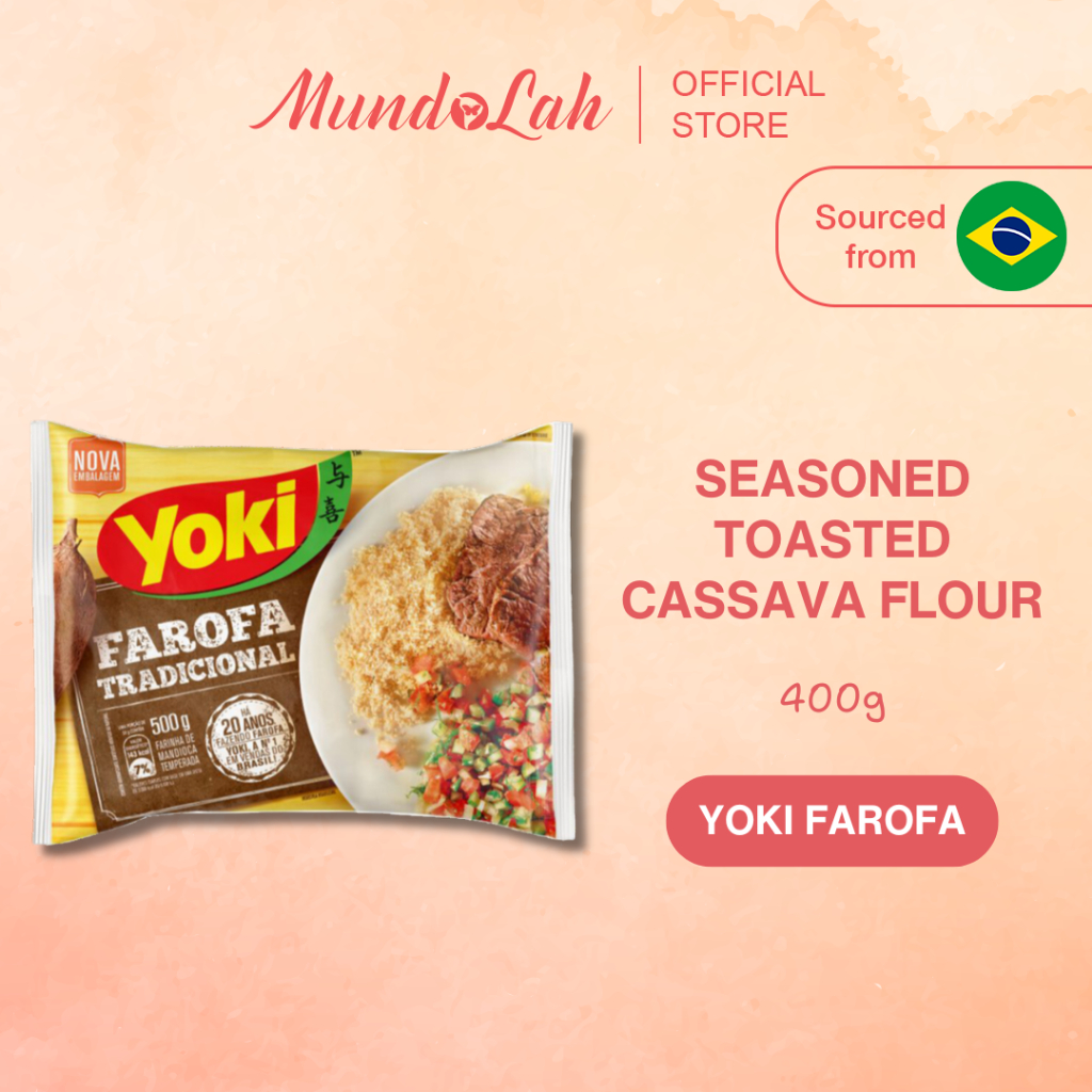 Yoki Seasoned Toasted Cassava Flour "Farofa" 400g | Shopee Malaysia