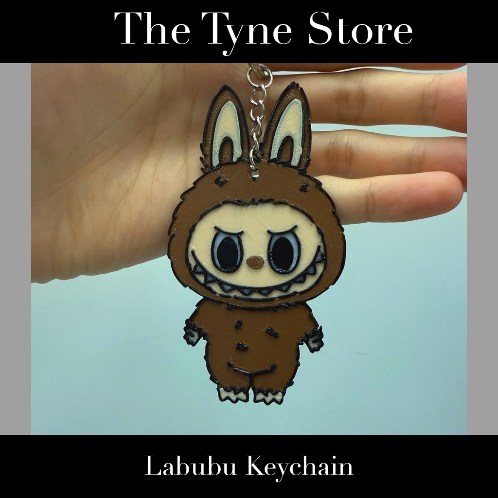 (Ready Stock) Labubu Keychain with Key Ring | Shopee Malaysia