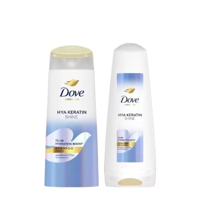 DOVE HYA Keratin Shampoo & Conditional 100ML + 110ML | Shopee Malaysia